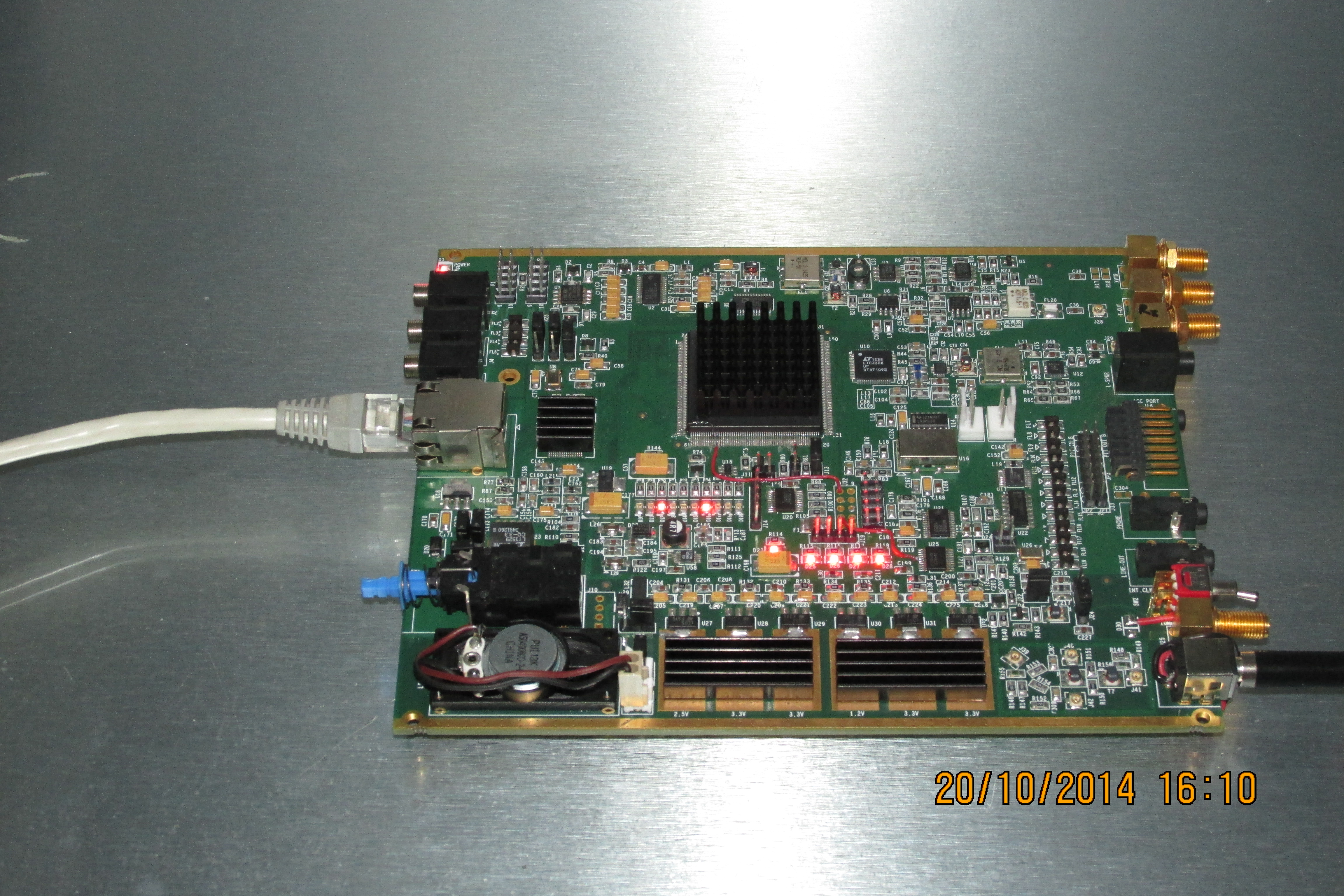 Lunaris SDR based on HERMES SDR Transceiver design
